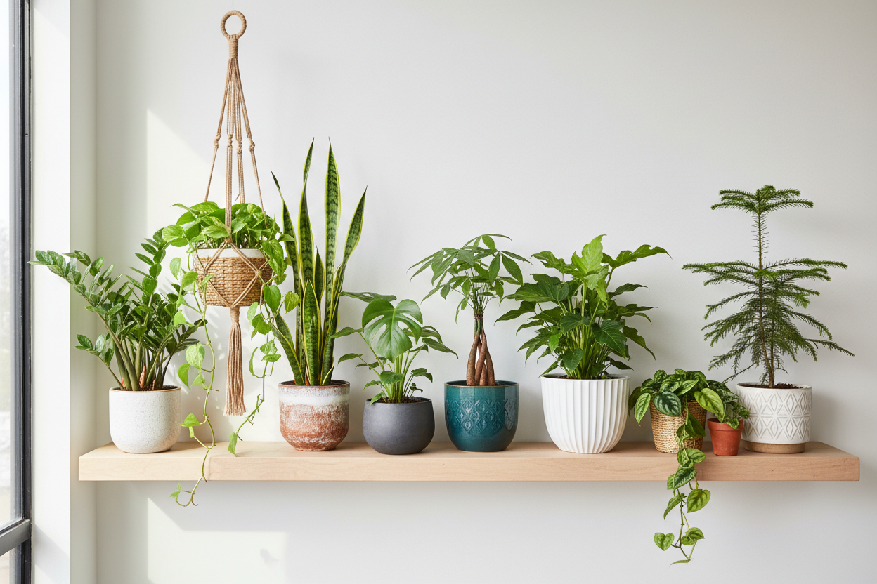 Easy Care Houseplants for Beginners - Low Maintenance | Green ...